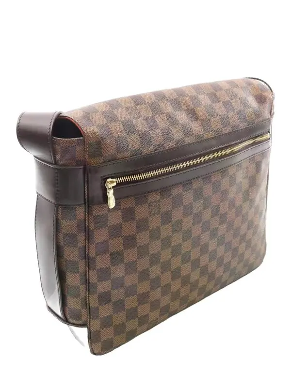 LOUIS VUITTON Damier Ebene Bastille Messenger Bag - Brown