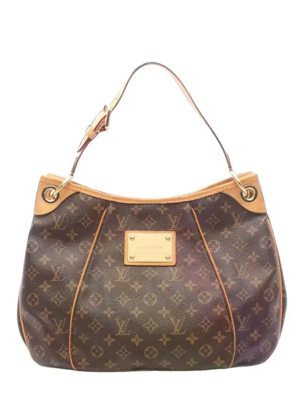 LOUIS VUITTON Galliera Monogram Tote Bag - Brown