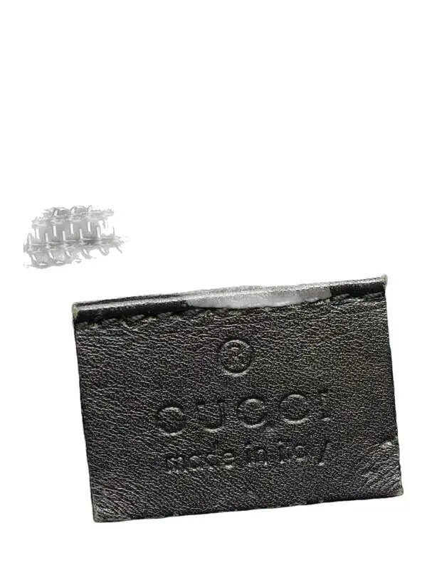Gucci 2000s Gg Canvas Shoulder Bag - Black
