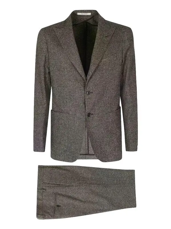 Tagliatore Single-breasted Suit - Brown