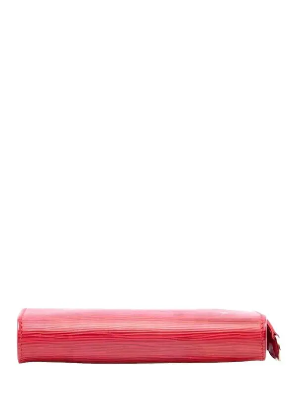 LOUIS VUITTON Epi Bucket Pm Pouch - Red
