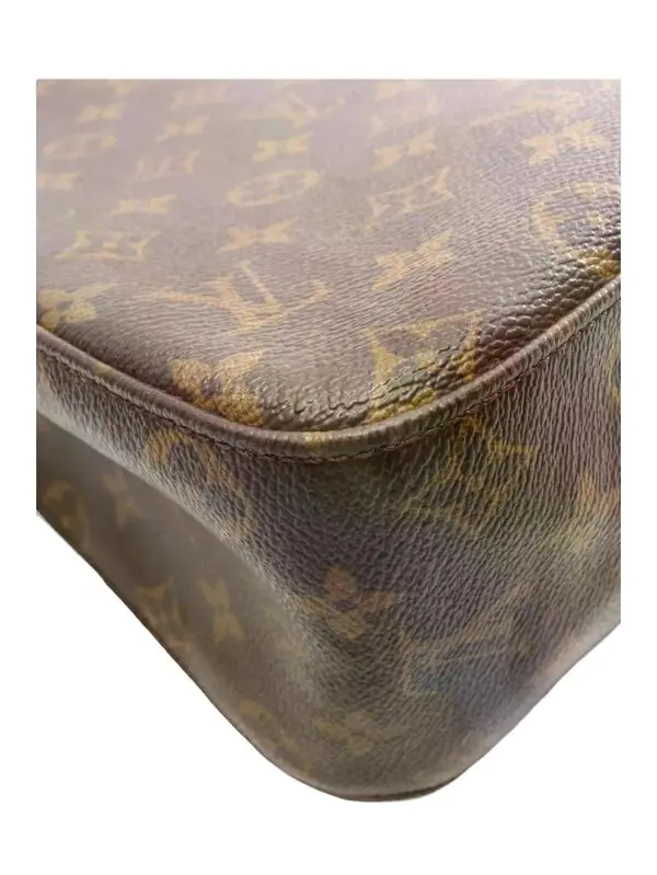 LOUIS VUITTON 2002 Gm Looping Monogram Canvas Shoulder Bag - Brown
