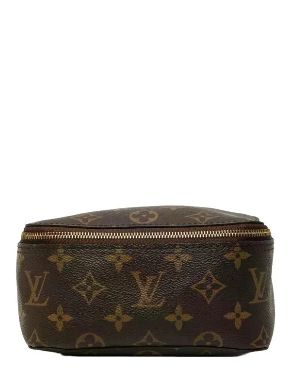LOUIS VUITTON Monogram Cube Rangement Pm Vanity Bag - Brown