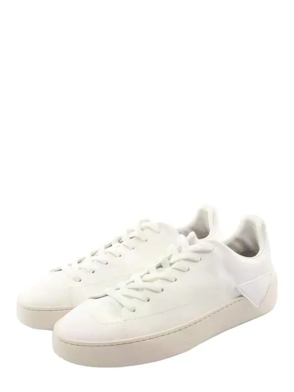 Prada Court Logo-detail Sneakers - White