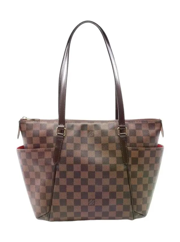 LOUIS VUITTON 2015 Pm Totally Zip-up Tote Bag - Brown