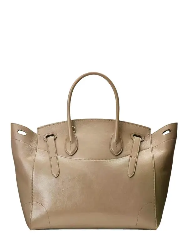 Ralph Lauren Ricky 33 Tote Bag With Charm Detail - Brown