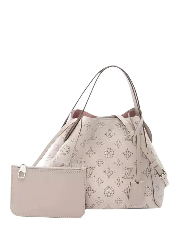 LOUIS VUITTON 2020 Pm Hina Mahina 2-way Tote Bag - Grey