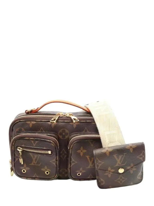 LOUIS VUITTON Utility Monogram Mini Bag - Brown
