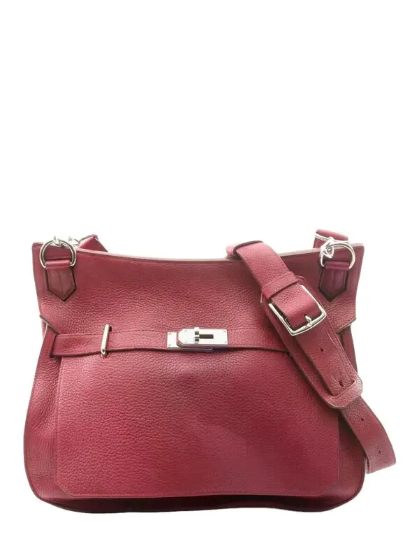 Hermès 2010 34 Gypsiere Shoulder Bag - Red