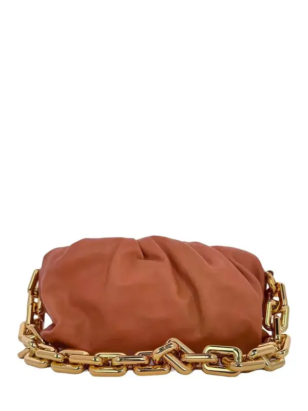 Bottega Veneta Chain Pouch Shoulder Bag - Orange