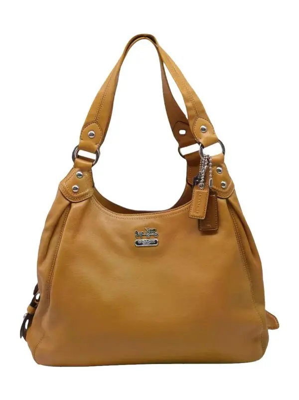 COACH VINTAGE Madison Leather Shoulder Bag - Neutrals