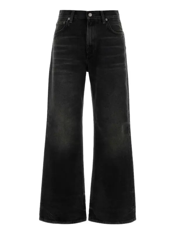 HAIKURE Bethany Wide-leg Jeans - Black