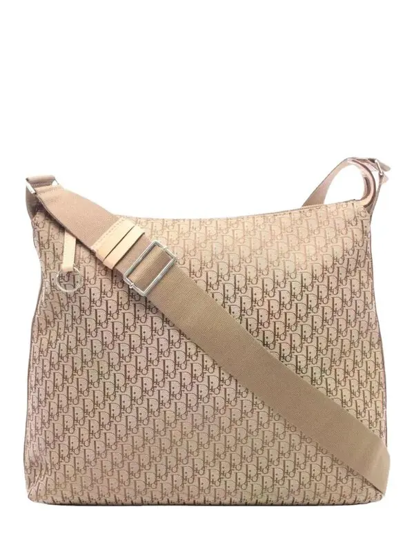 Dior 2010s Trotter Shoulder Bag - Neutrals