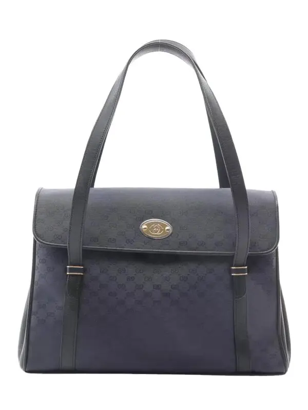 Gucci Micro Gg Plus Shoulder Bag - Blue