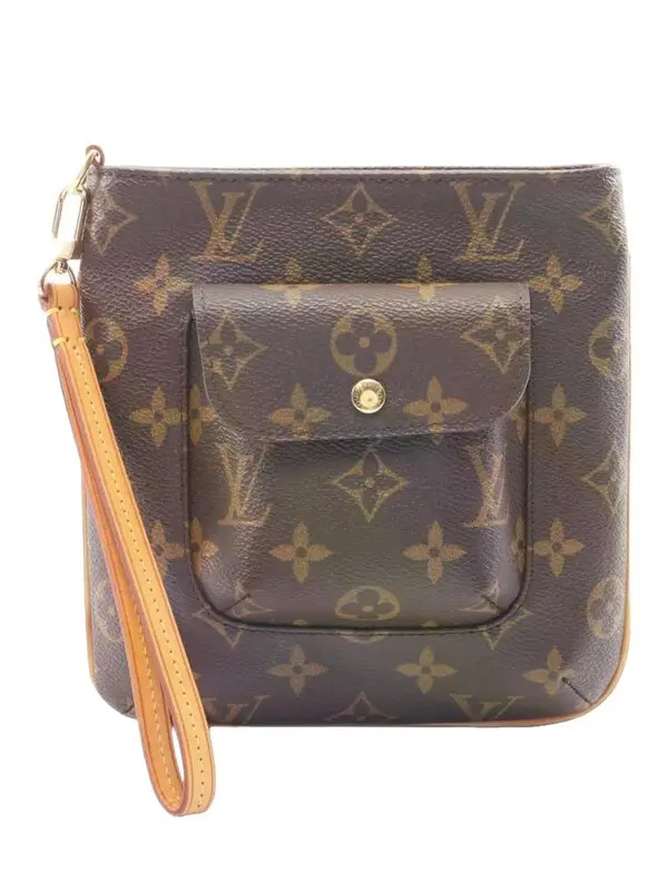 LOUIS VUITTON Monogram Pouch - Brown