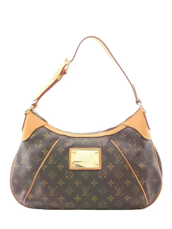 LOUIS VUITTON 2009 Gm Monogram Thames Shoulder Bag - Brown