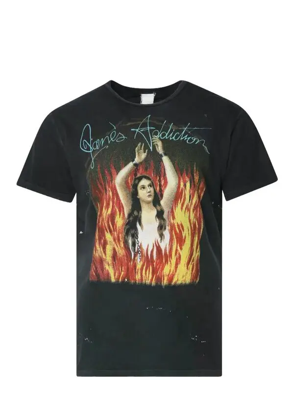 MadeWorn Jane's Addiction Graphic-print T-shirt - Black