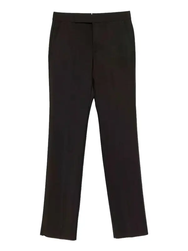 TOM FORD Pressed-crease Straight-leg Trousers - Brown