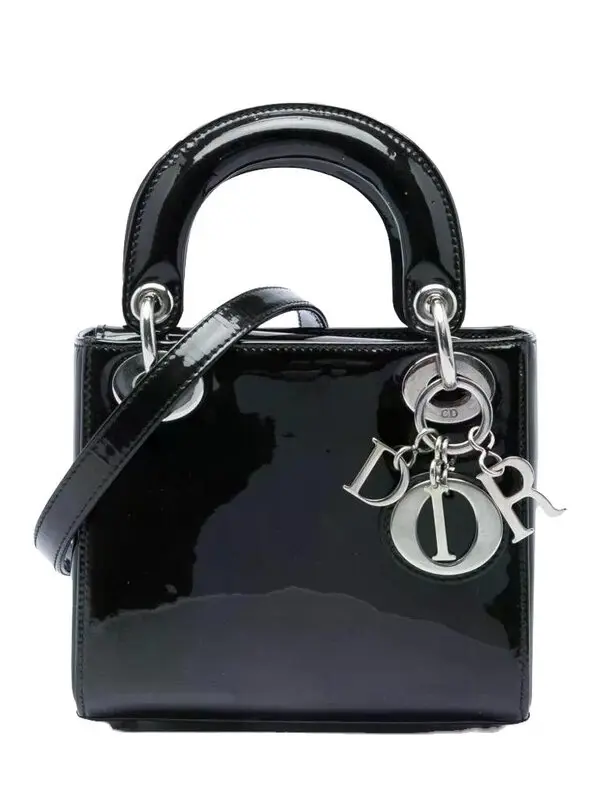 Dior Patent Mini Satchel - Black