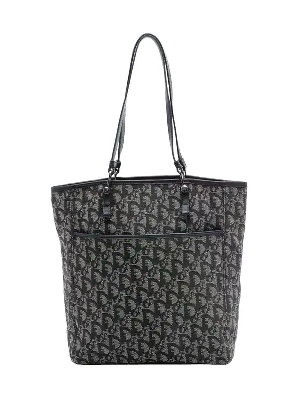 Dior Trotter Canvas Tote Bag - Blue