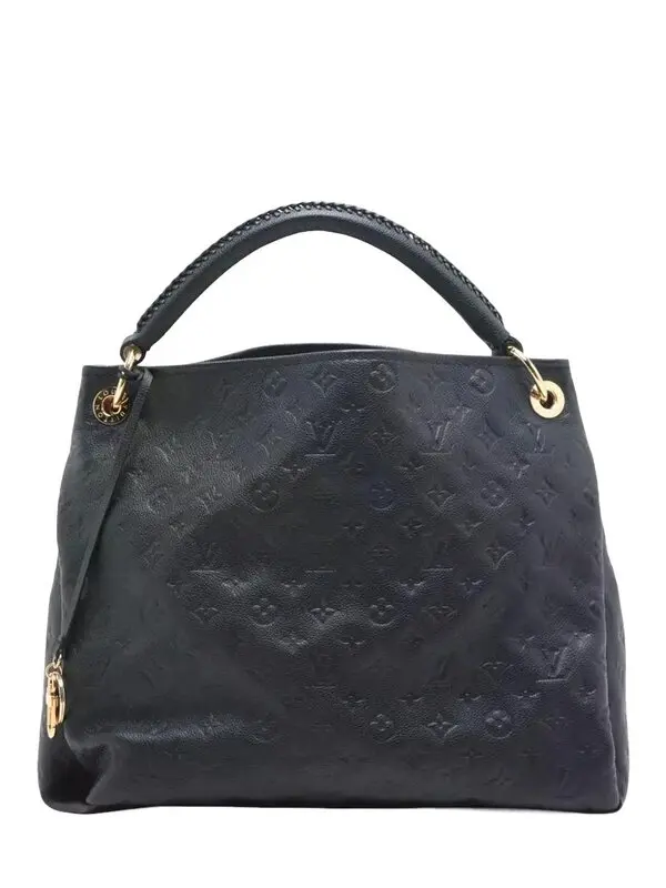 LOUIS VUITTON Monogram Empreinte Artsy Mm Hobo Bag - Black