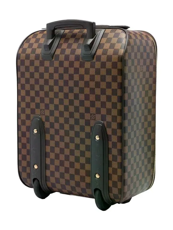 LOUIS VUITTON Damier Ebene Pegase Legere 45 Travel Bag - Brown