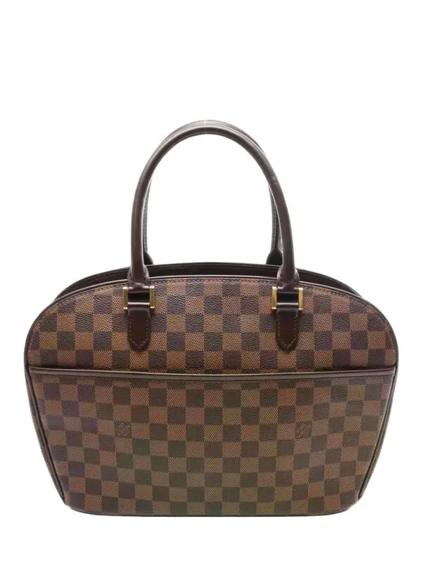 LOUIS VUITTON Saria Horizontal Damier Ebene Handbag - Brown