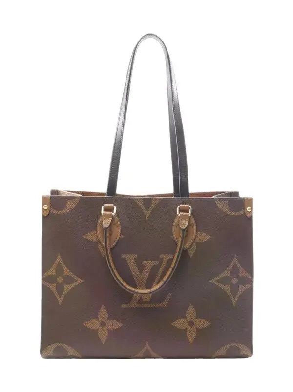 LOUIS VUITTON Monogram Giant Reverse Onthego Mm Tote Bag - Brown