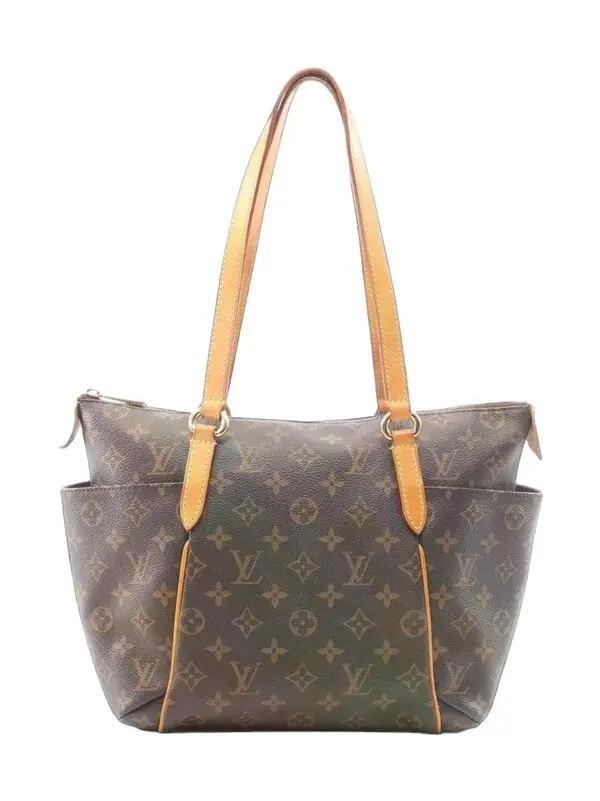 LOUIS VUITTON Monogram Canvas Tote Bag - Brown