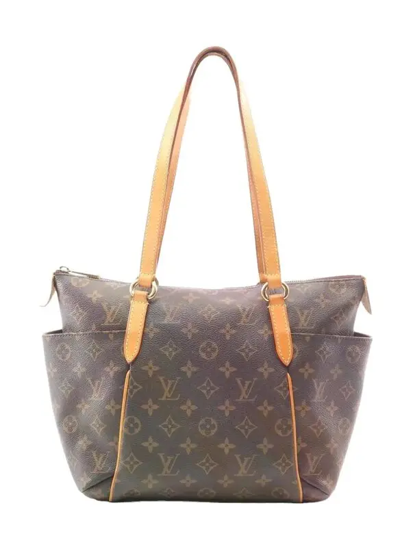 LOUIS VUITTON Monogram Canvas Tote Bag - Brown