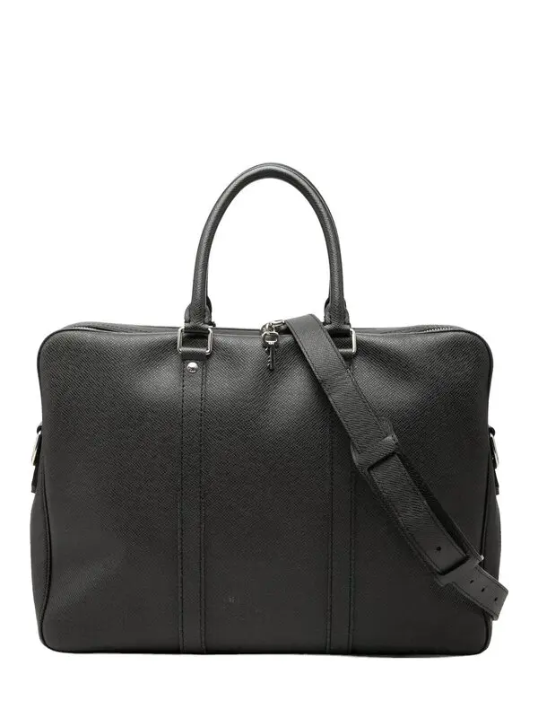 LOUIS VUITTON Taiga Porte Documents Voyage Pm Briefcase - Black