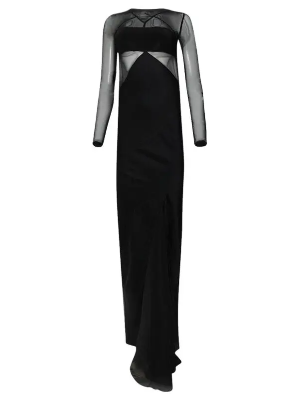 Rick Owens Combo Gown - Black