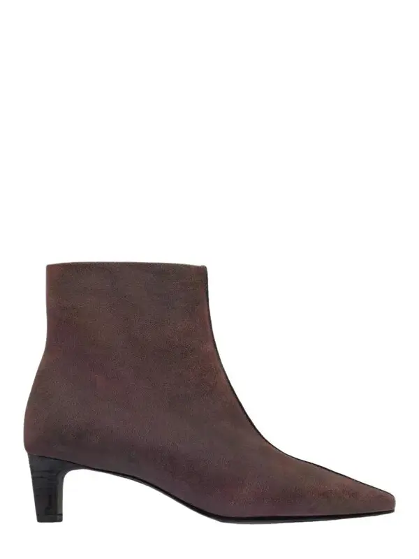 Bernardo Everett Central-seam Ankle Boots - Brown