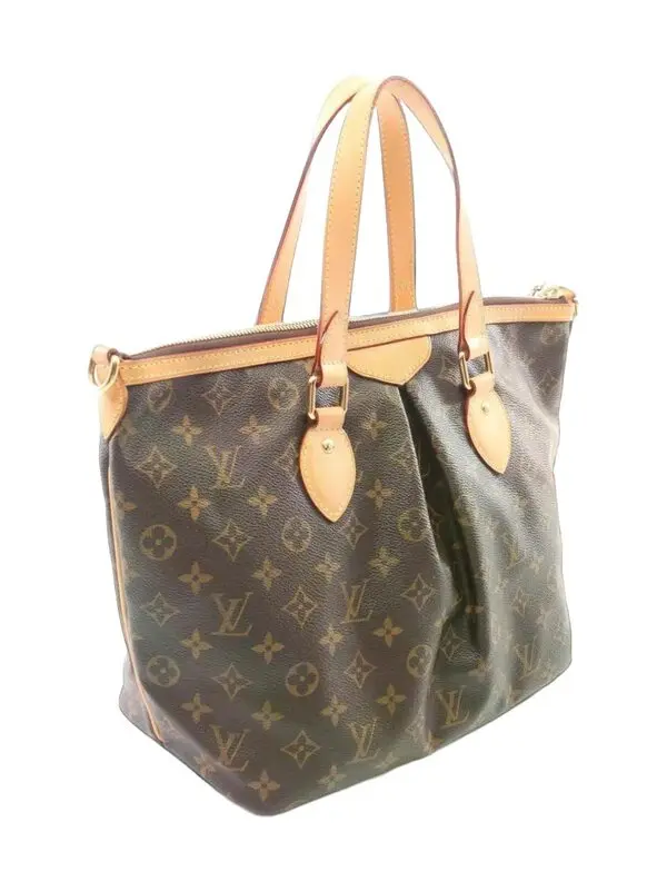 LOUIS VUITTON Palermo Pm Monogram Handbag - Brown