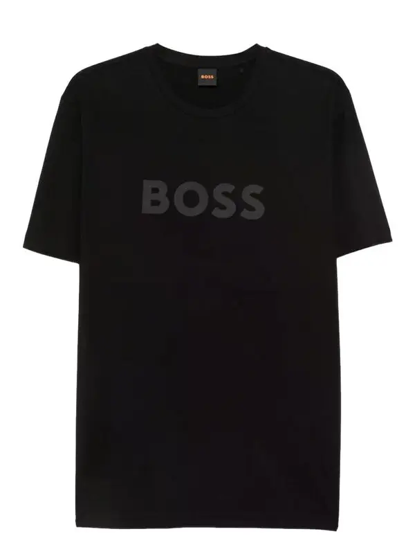 BOSS Logo-print T-shirt - Black