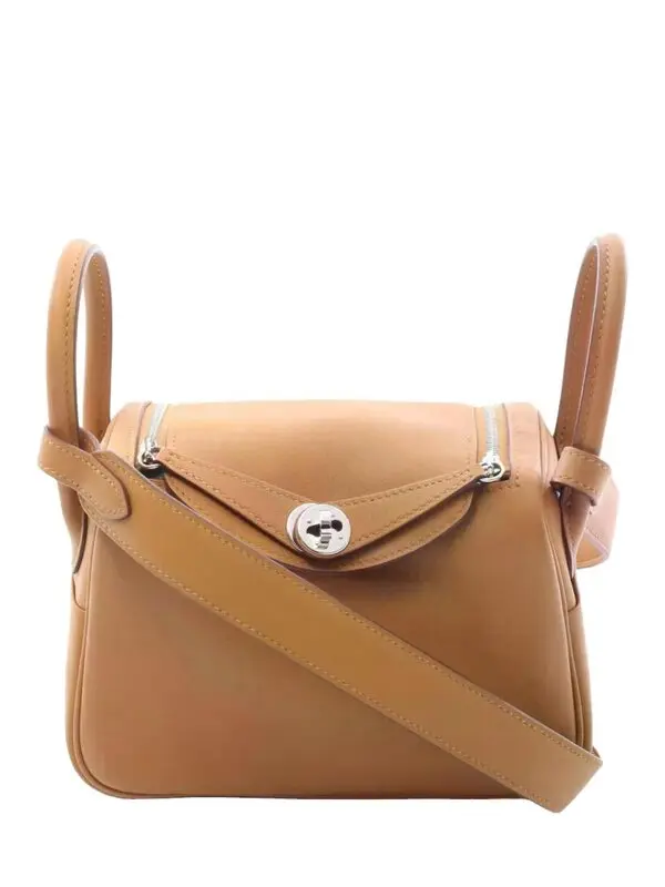 Hermès Mini Lindy Verso Tote Bag - Brown