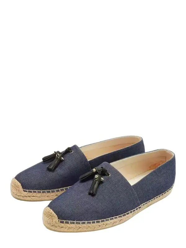 CHRISTIAN LOUBOUTIN Espadrilles With Tassel Detail - Blue