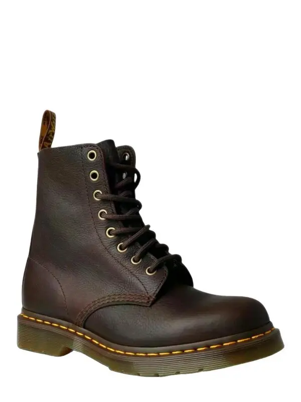 Dr. Martens 1460 Pascal 8 Eye Lace-up Leather Boots - Brown