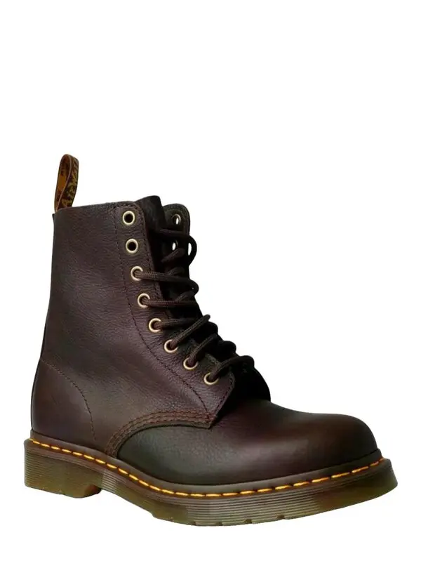 Dr. Martens 1460 Pascal 8 Eye Lace-up Leather Boots - Brown