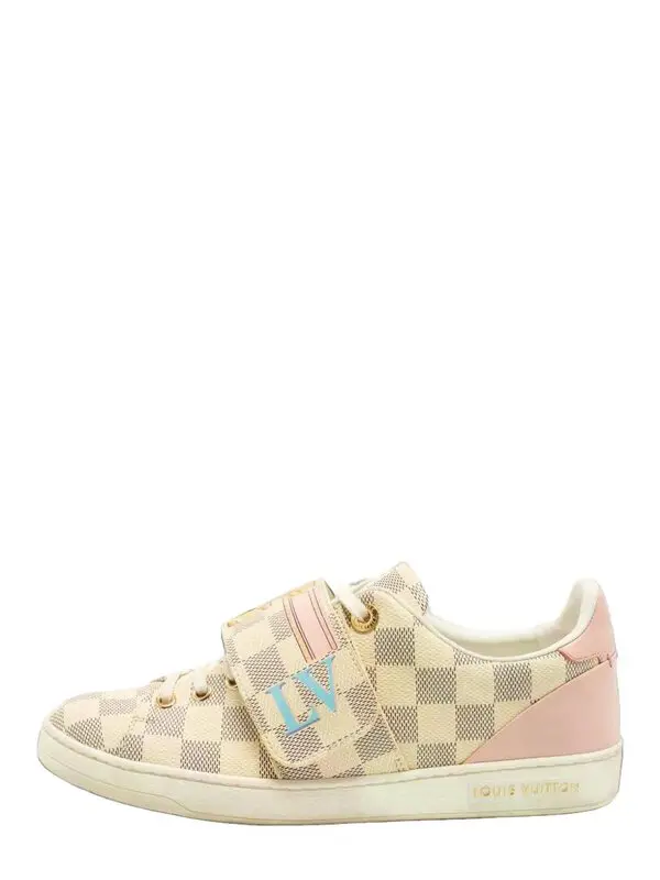 LOUIS VUITTON Frontrow Touch-strap Sneakers - Brown
