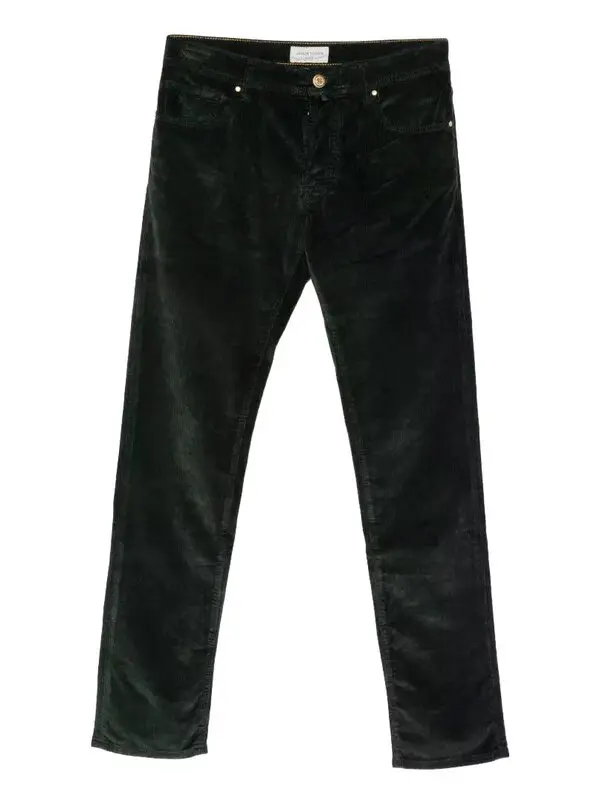 Jacob Cohen Corduroy Trousers - Green