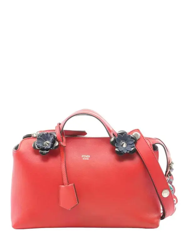 Fendi 2000s Medium 2 The Way Tote Bag - Red