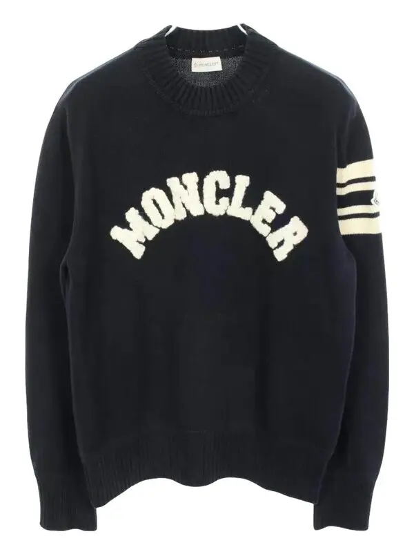 Moncler Logo Sweater - Blue