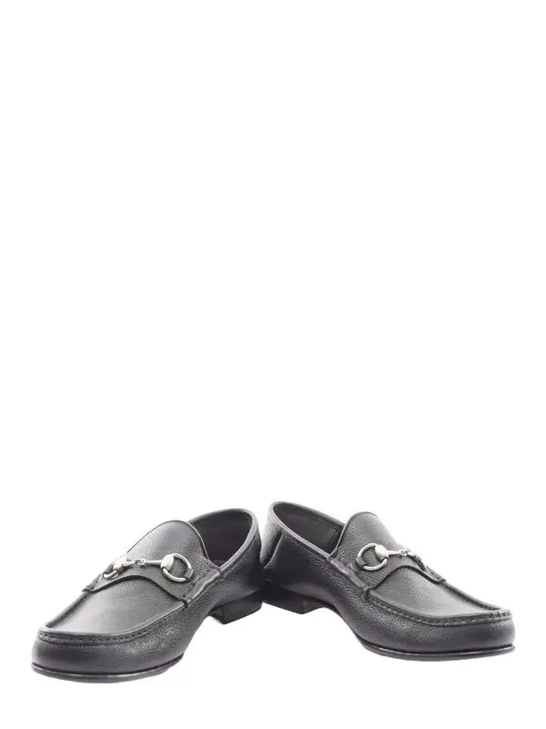 Gucci Horsebit Detail Loafers - Black