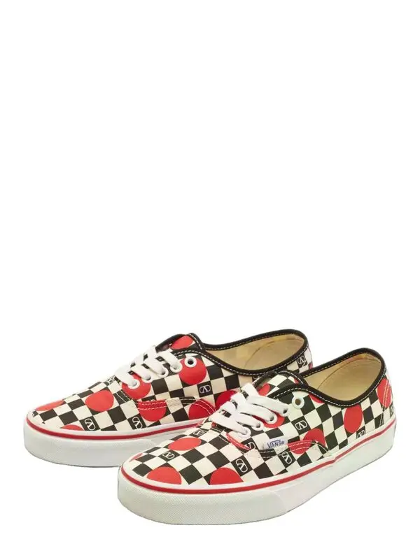 Valentino Garavani X Vans Checkerboard Vlogo Sneakers - White