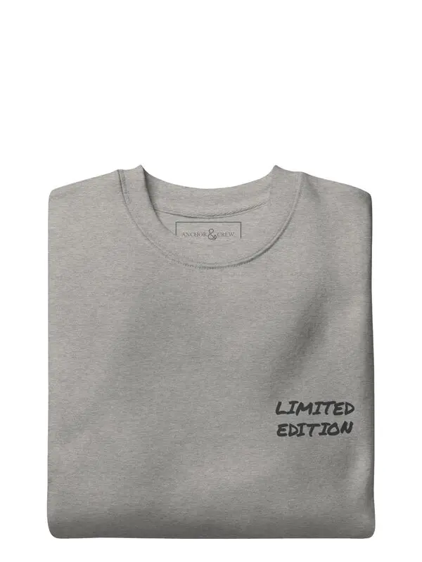 ANCHOR & CREW Limited Edition Organic Cotton Sweatshirt - Grey