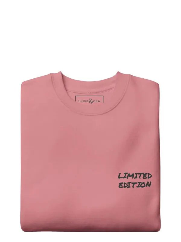 ANCHOR & CREW Limited Edition Organic Cotton Sweatshirt - Pink