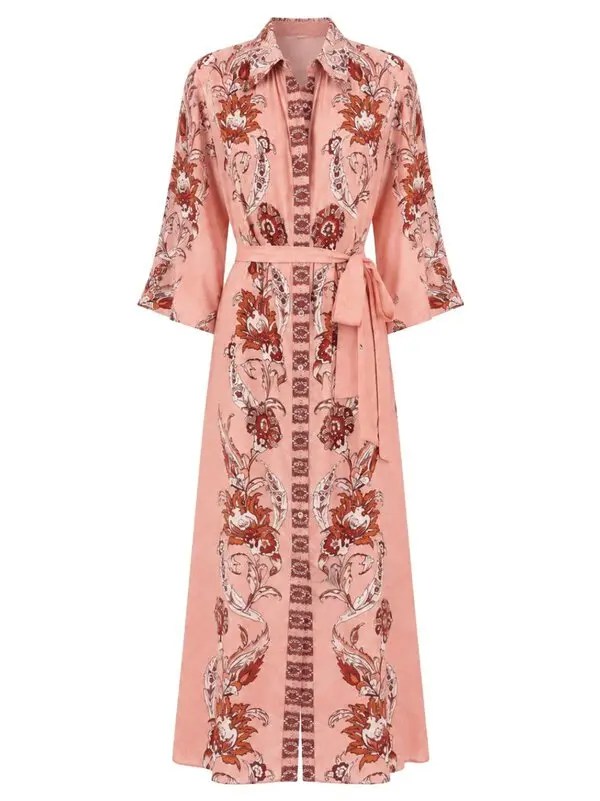 RAISHMA Sasha Floral Dress - Pink