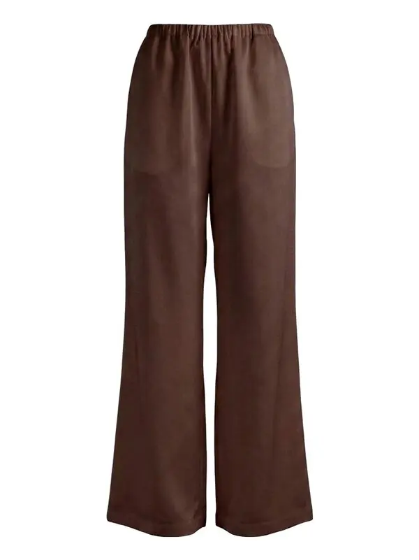 TOHEN Manon Wide-leg Pants - Brown