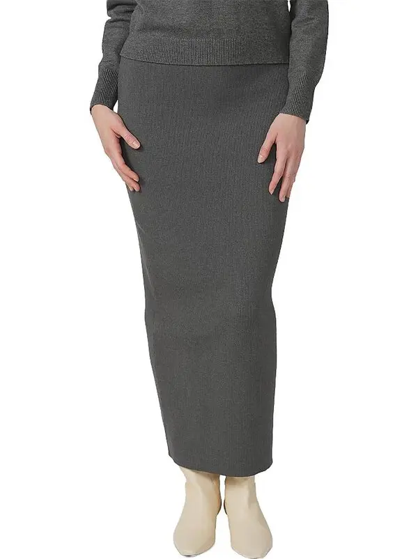NIC+ZOE Point Derby Dot Polo Top - Charcoal